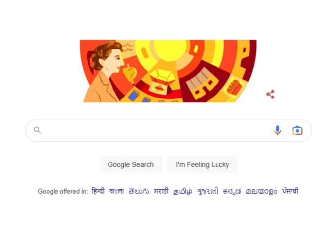 Google Doodle celebrates ‘The Sun Queen’ of solar energy - The Siasat ...